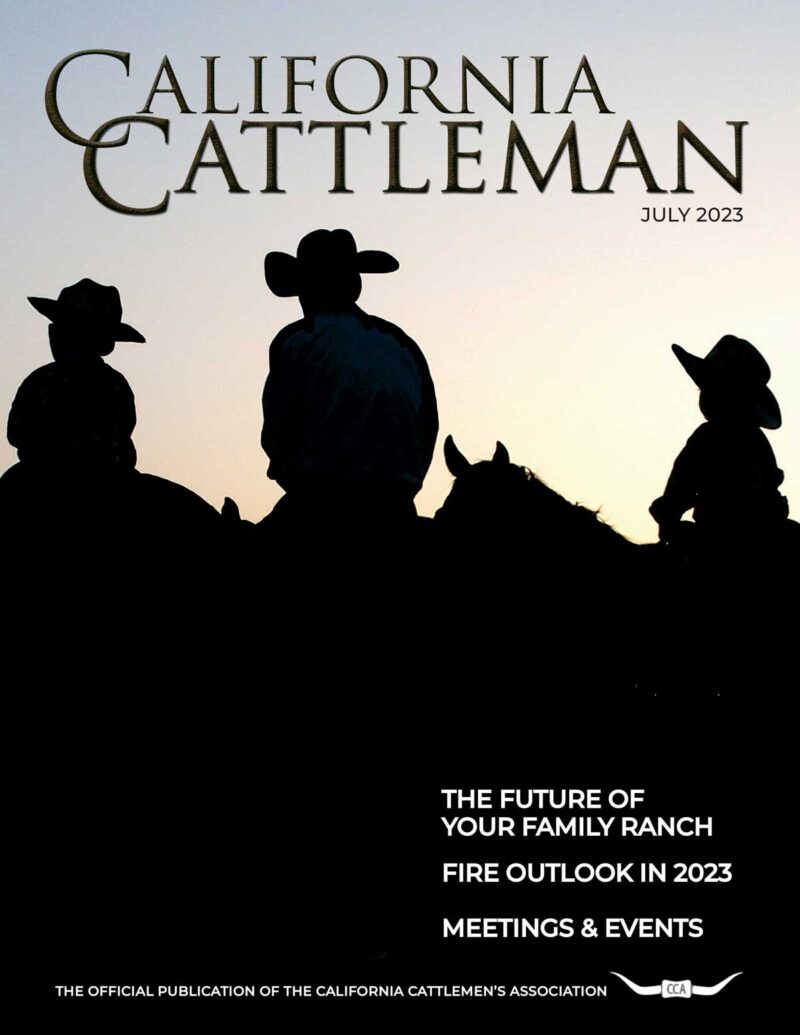 Legislative Bulletin, July 10, 2023 – California Cattlemen's Association